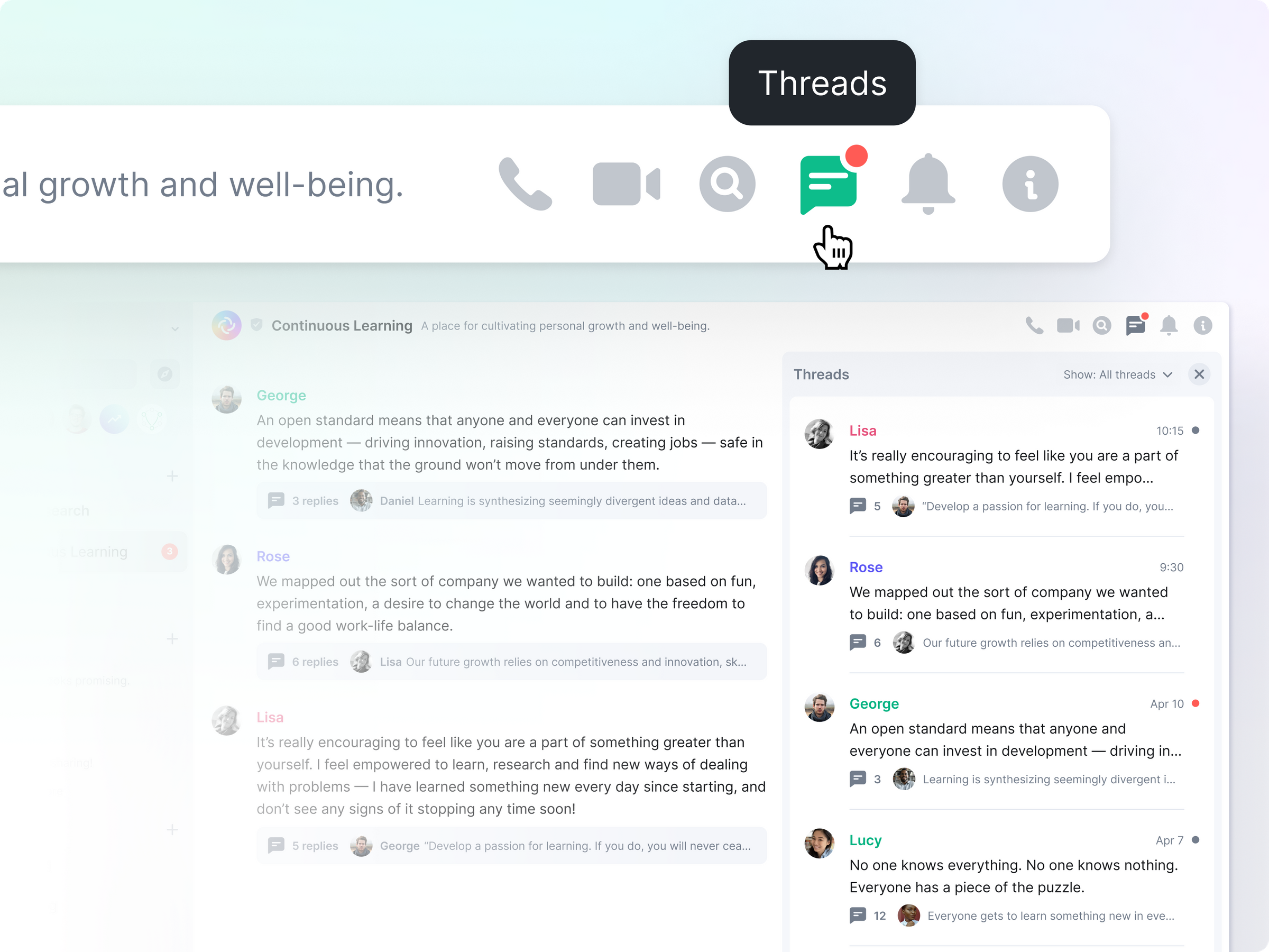 Introducing Threads in Beta! Introducing Threads in Beta!